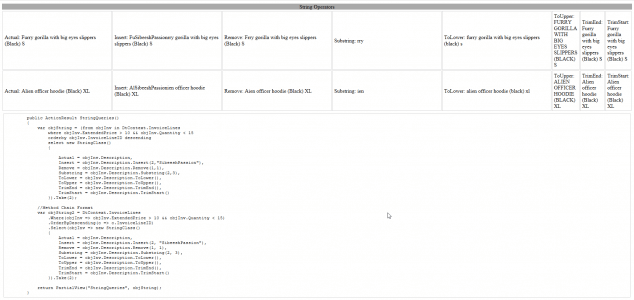 LINQ Basic To Advanced - MVC Demo Application