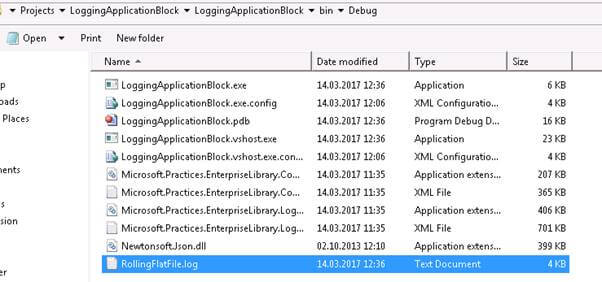 Logging Application Block In Microsoft Enterprise Library 60