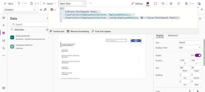 LookUp Function in Power Apps for Efficient Data Retrieval