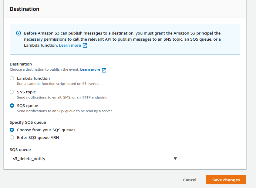 Manage Amazon S3 Buckets Using Event Notifications With Aws Sqs