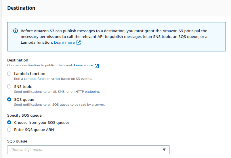 Manage Amazon S3 Buckets Using Event Notifications With AWS SQS Manage Amazon S3 Buckets Using Event Notifications With AWS SQS