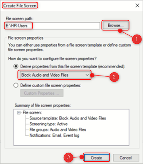 Managing Storage Spaces With File Server Resource Manager Fsrm