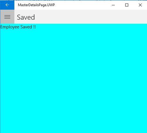 MasterDetailPage In Xamarin Forms Application