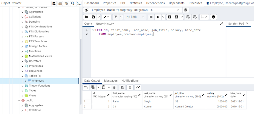Mastering PostgreSQL CRUD Operations in .NET 8 with ADO.NET