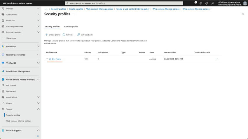 Microsoft Entra ID: Implementing Global Secure Access