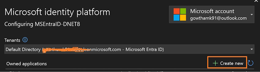 Microsoft Entra ID Integration with .NET 8 ASP.NET Core Application