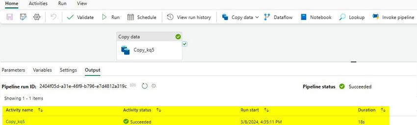 Microsoft Fabric: Loading Data into Lakehouse Table