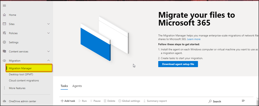 Microsoft Migrations Manager Feature In SharePoint Cloud Microsoft Migrations Manager Feature In SharePoint Cloud