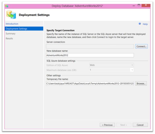 Migrating On-Premise SQL Server Database To Azure SQL Database