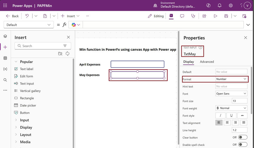 Min Function In Powerfx Using Canvas App With Power Apps 6630