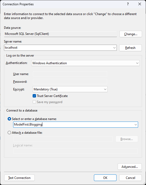 Entity Framework (3-1), with .Net Console Model-First