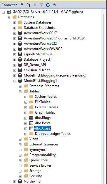 Entity Framework (3-1), with .Net Console Model-First