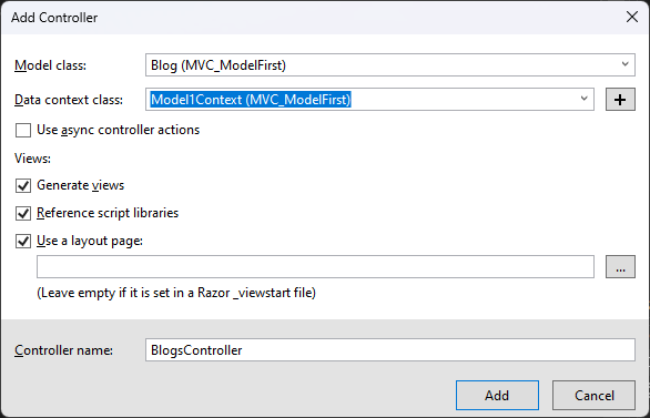 Entity Framework 3 With Net Mvc Model First