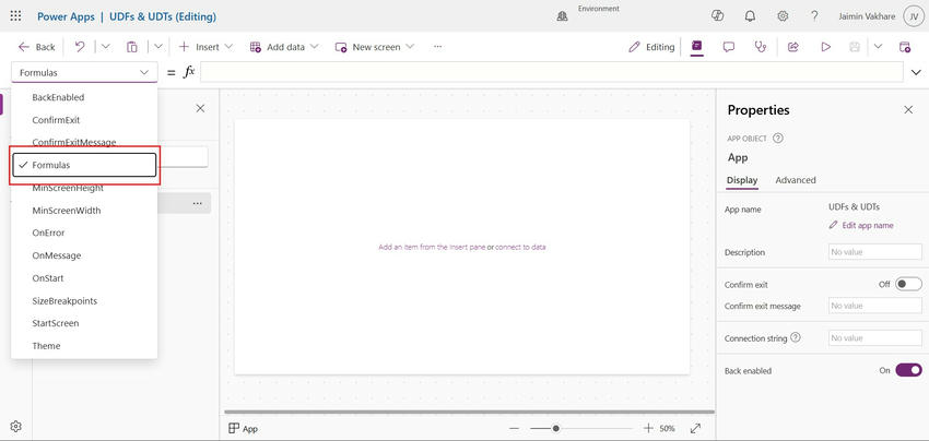 Modularize Your Power Apps With User Defined Functions And Types 4735