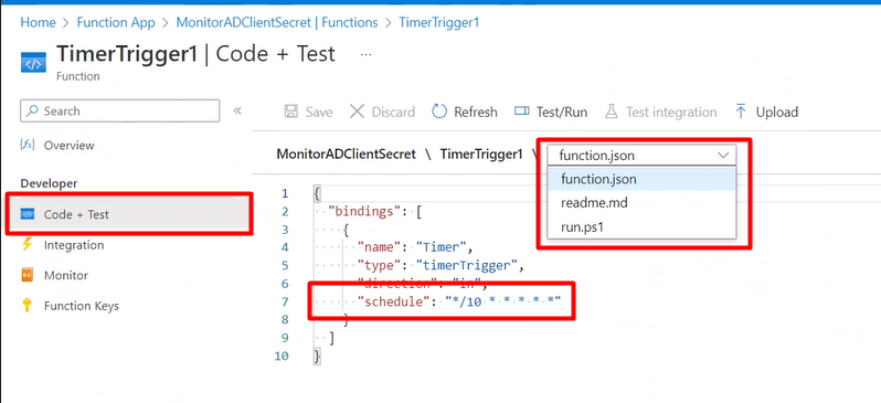 Monitor The Azure Active Directory Client Secret Expiration