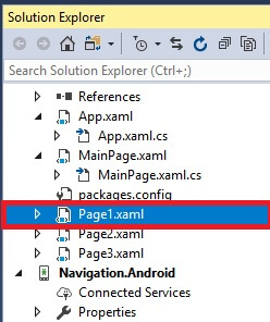 Multiple Button Navigation In Xamarin.Forms Application