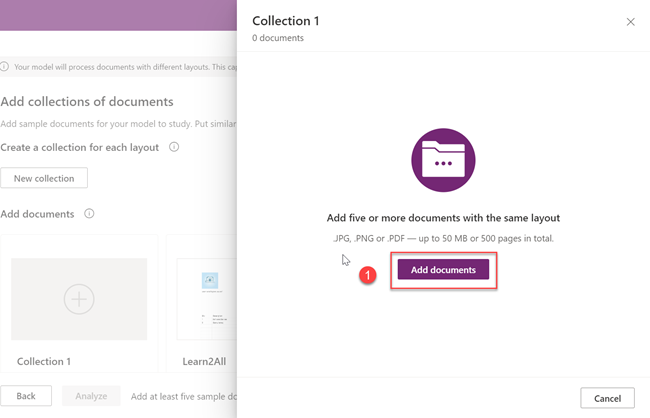 Multi-Layout Form Processing Using AI Builder