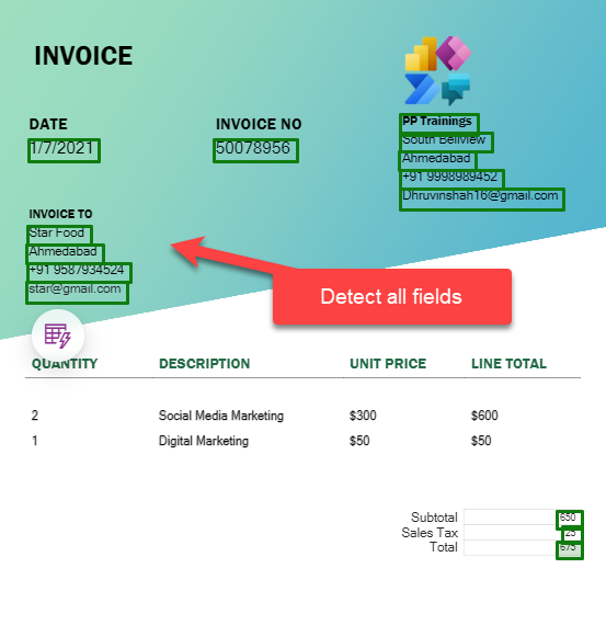 Multi-Layout Form Processing Using AI Builder