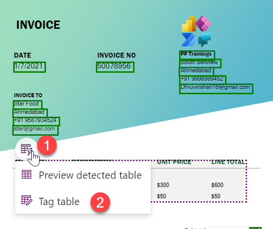 Multi-Layout Form Processing Using AI Builder
