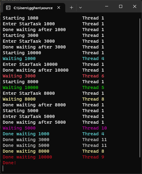 Multi-Threading (3-1), async, multi-await Multi-Threading (3-1), async, multi-await