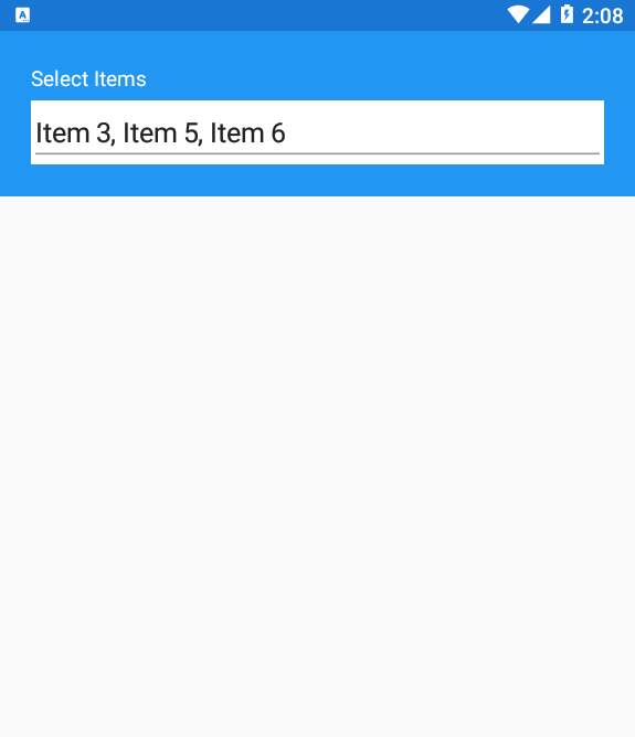 Multiple Item Selection Picker in Xamarin.Forms