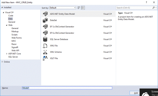 MVC CRUD Operations Using Entity Framework MVC CRUD Operations Using Entity Framework