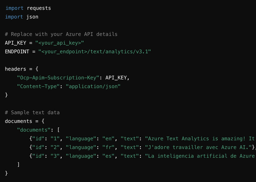 Natural Language Processing With Azure Text Analytics