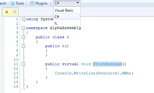 .NET - 5 Free Decompilers
