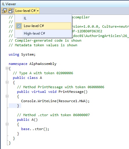 .NET - 5 Free Decompilers