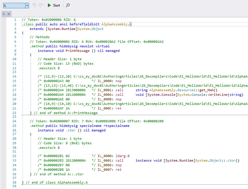 .NET - 5 Free Decompilers