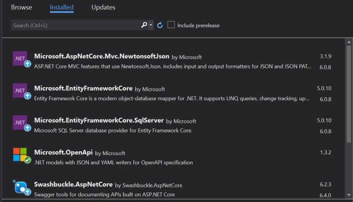 Core 3 1 Web Api Crud