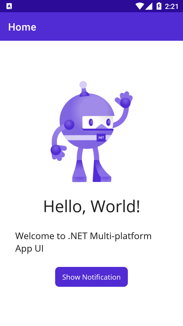 .Net MAUI - Local Notification .Net MAUI - Local Notification