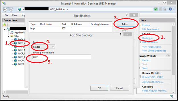 Nettcpbinding In Wcf Service With Iis Hosting