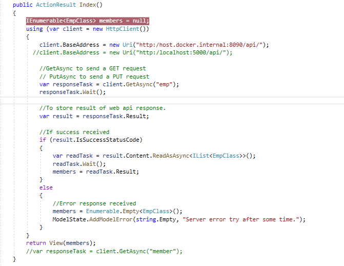 Networking Between Two Docker Containers in Window OS Networking Between Two Docker Containers in Window OS