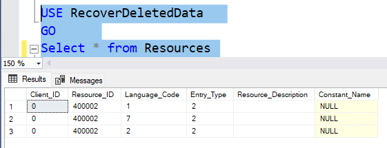Database Recovery (1-2): Recover Deleted Table Data Database Recovery (1-2): Recover Deleted Table Data