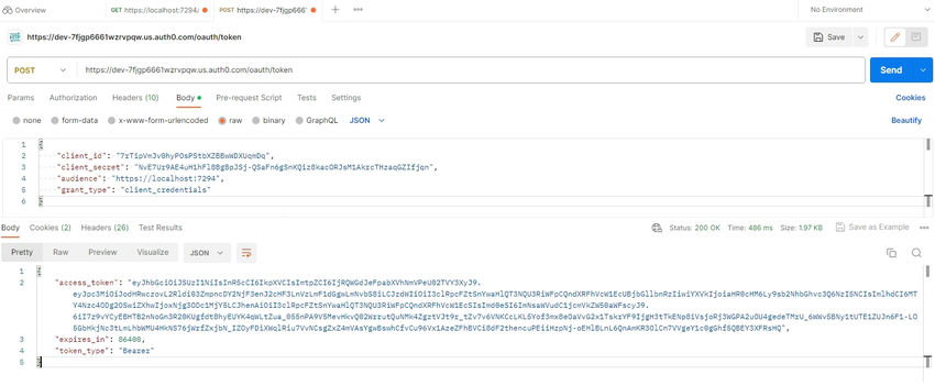 OKTA Authentication in .NET Core API
