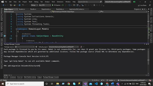 Onion Architecture In ASP.NET Core 6 Web API