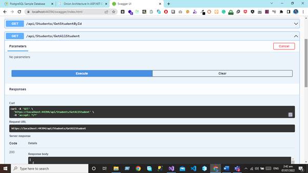 Onion Architecture In ASP.NET Core 6 Web API
