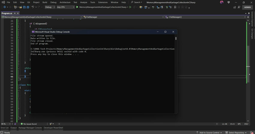 Optimizing Memory Management in C# Optimizing Memory Management in C#