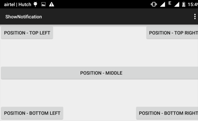 Orientation Anchoring Resizing And Repositioning Of Views In Android Application