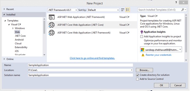 Overview Of ASP.NET Core
