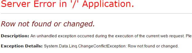 Overview Of Concurrency In LINQ To SQL