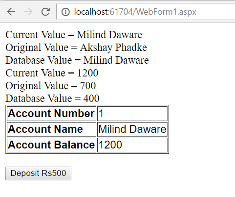Overview Of Concurrency In LINQ To SQL