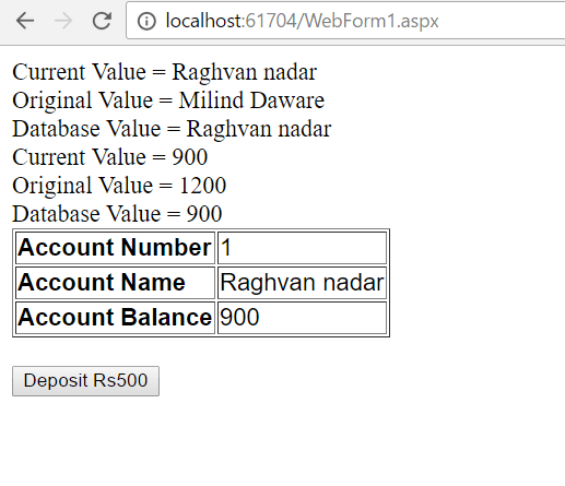 Overview Of Concurrency In LINQ To SQL