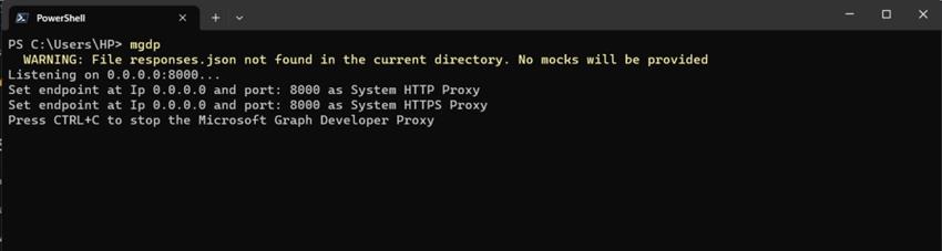 Overview Of Graph Developer Proxy