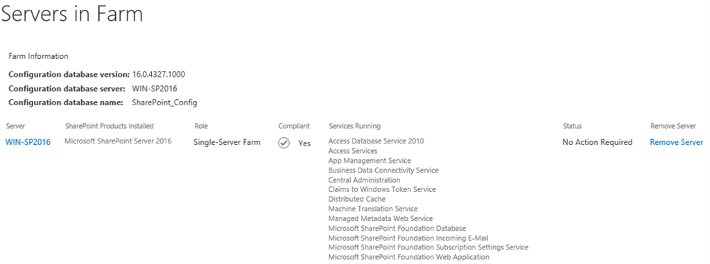 Overview Of SharePoint Server 2016 Central Administration - Part Three