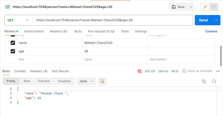 Parameter Binding in Minimal API in ASP.NET Core
