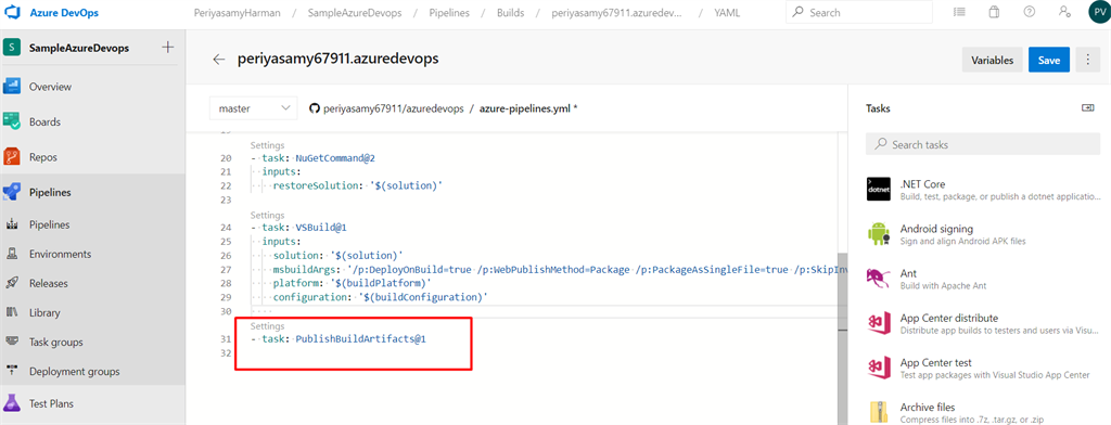 CI/CD Implementation For A Simple Web Application Using Azure DevOps - Part Two