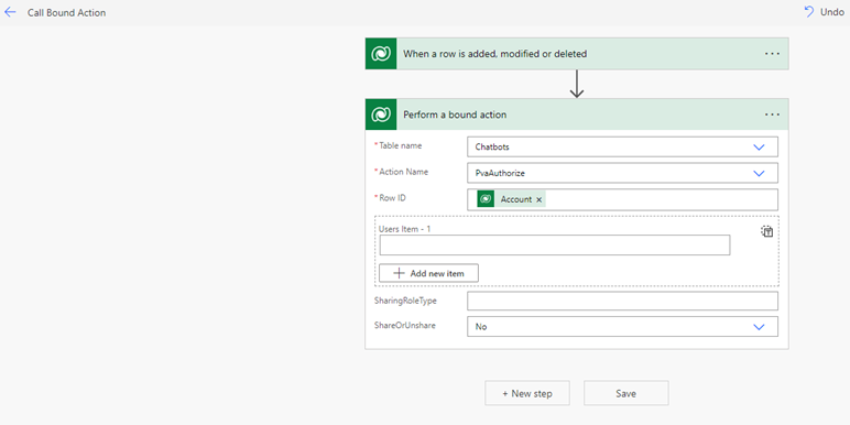 Performing Bound And Unbound Actions In Power Automate
