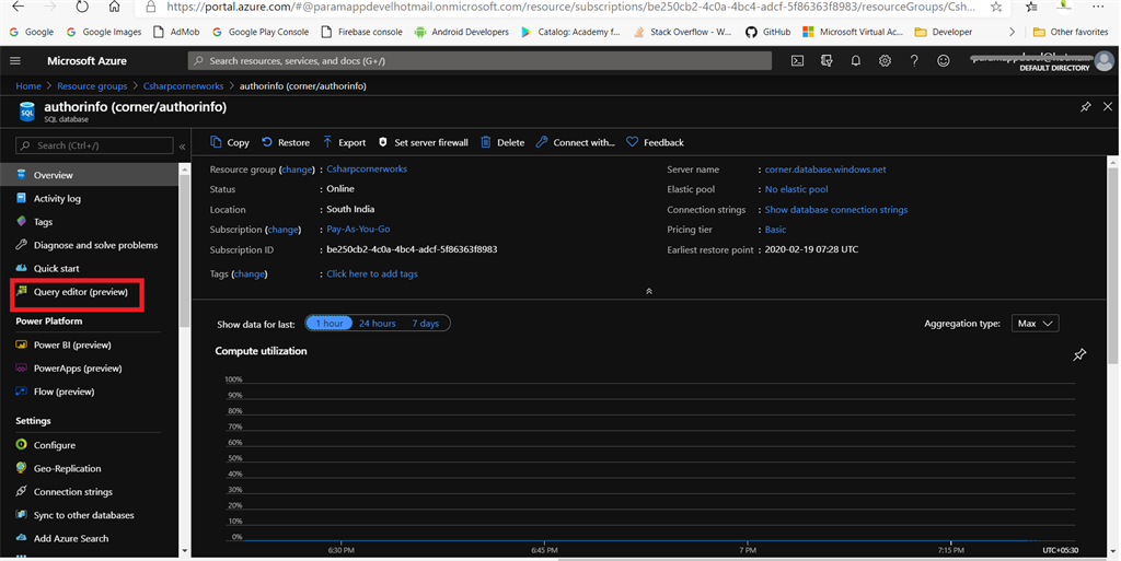 Performing CRUD Operations In Azure SQL Database